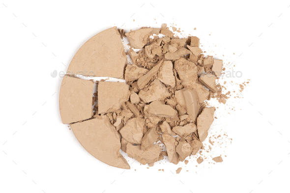 Broken Face powder Stock Photo by alexstand | PhotoDune
