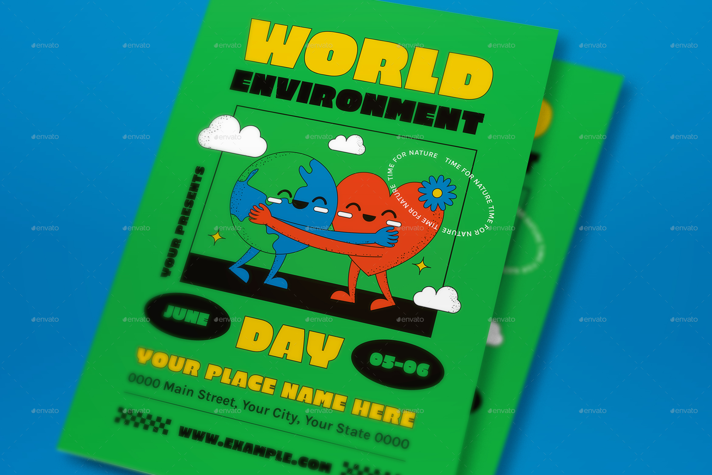 World Environment Day Flyer Set, Print Templates | GraphicRiver