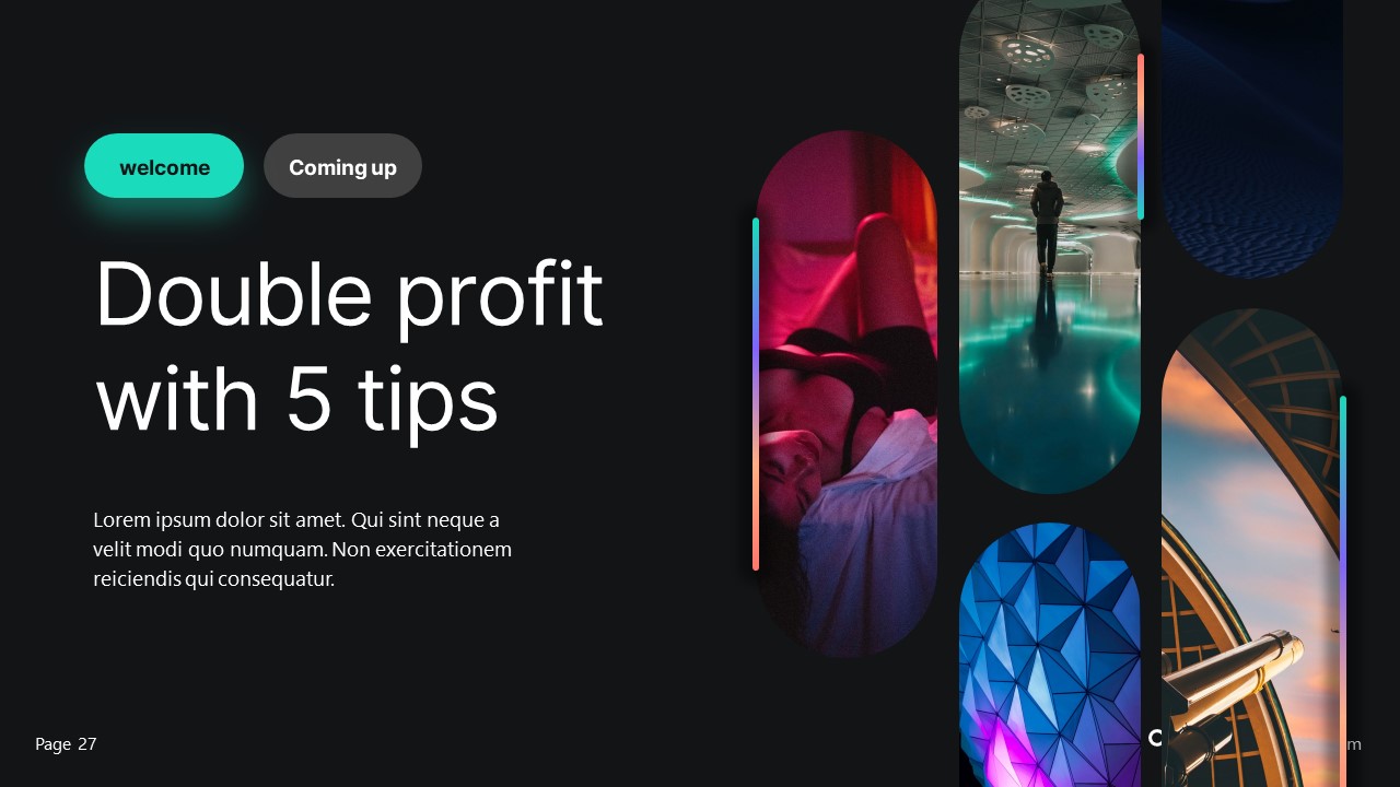 Dark Innovation Creative Multipurpose Keynote Template, Presentation ...