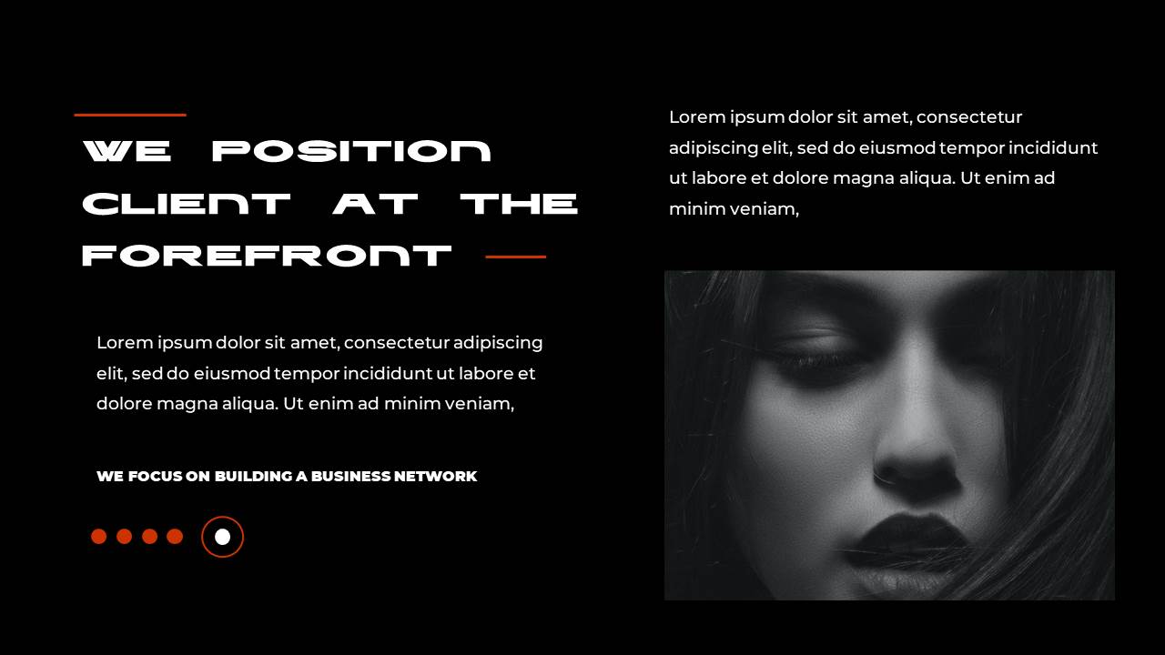 Dark Design Technology PowerPoint Template, Presentation Templates