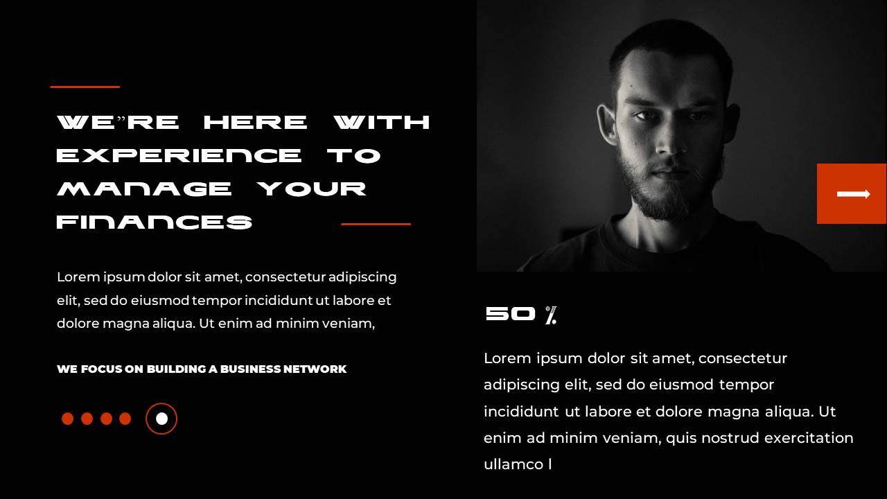 Dark Design Technology PowerPoint Template, Presentation Templates