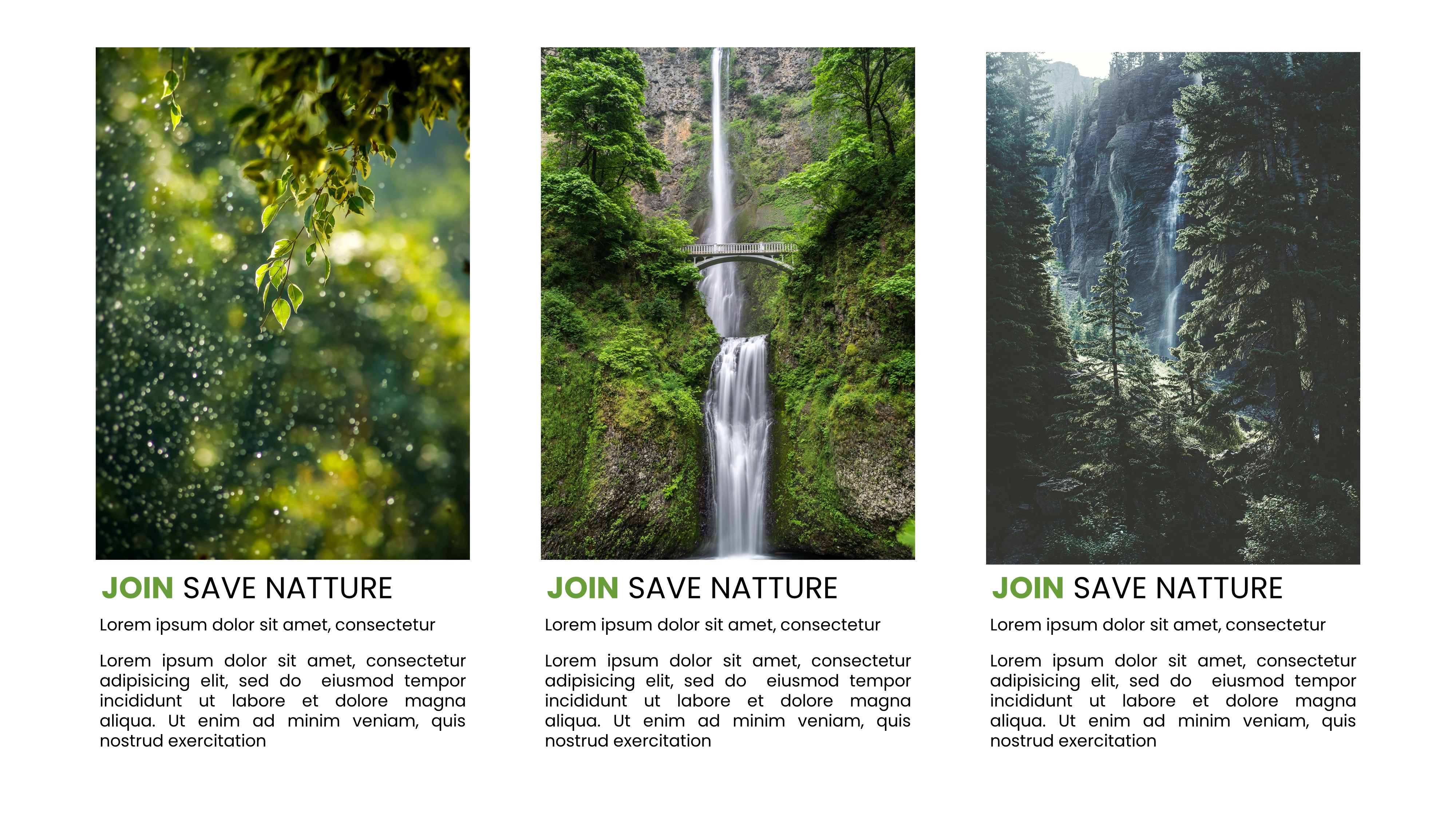 Nature Presentation Templates, Presentation Templates | GraphicRiver