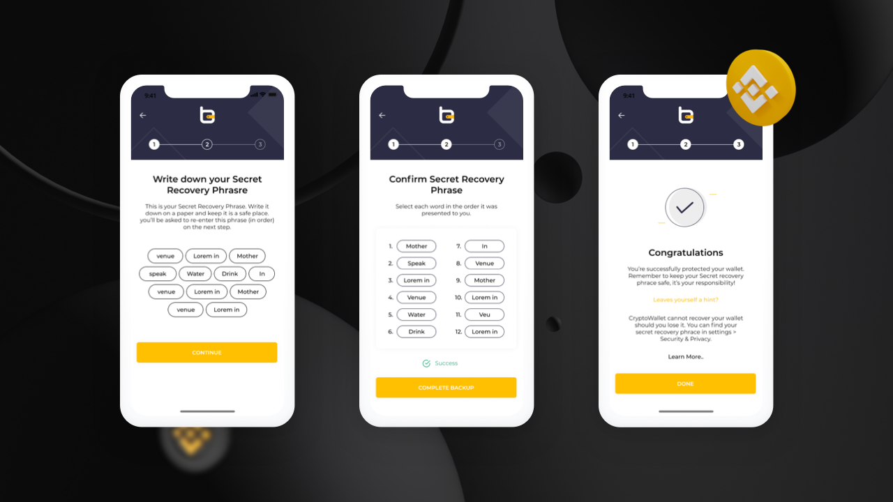 BNB Wallet - BEP20 based crypto wallet by skyclonestech | CodeCanyon