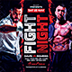 Fight Night Flyer Template, Print Templates | GraphicRiver