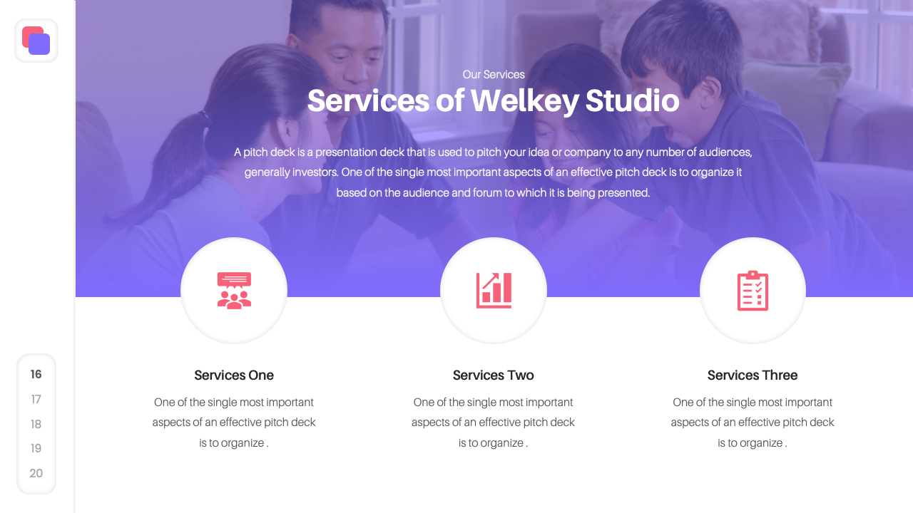 Welkey - Creative Business Keynote Template, Presentation Templates