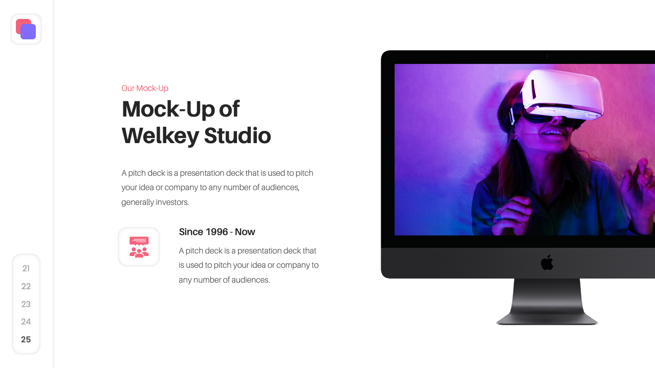 Welkey - Creative Business Keynote Template, Presentation Templates