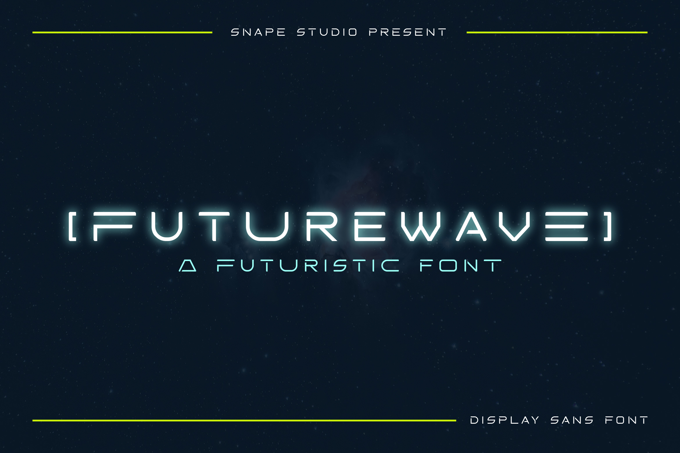 Futurewave – Space Futuristic Font, Fonts | GraphicRiver