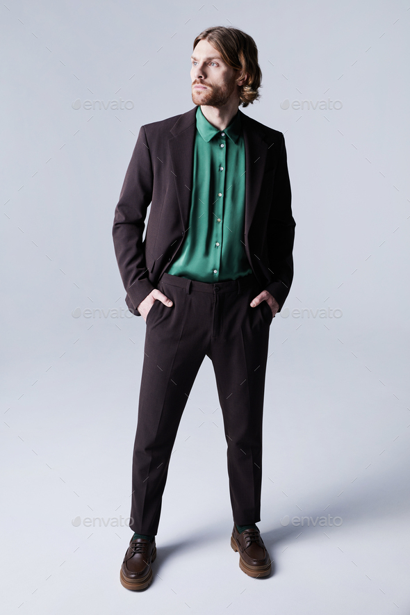 Male Fashion Model in Suit Stock Photo by seventyfourimages | PhotoDune