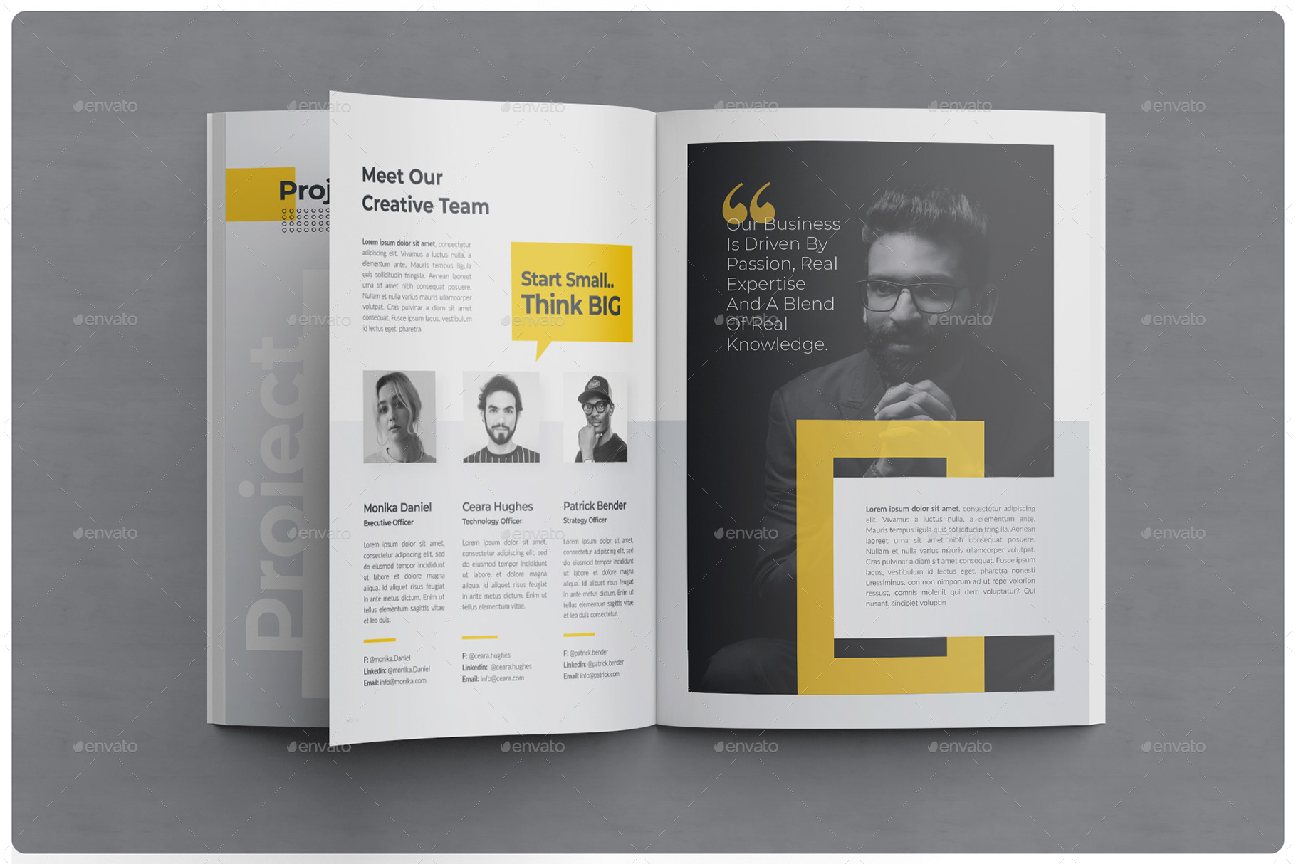 Proposal 24 Pages | Docx | Indesign Template, Print Templates ...