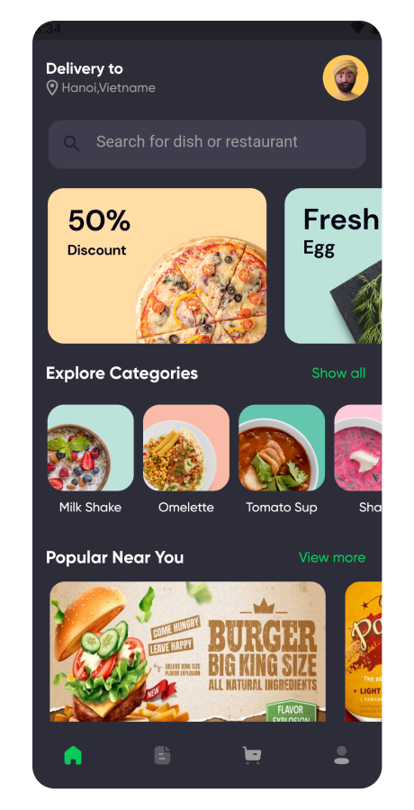 GoFoods - Multiple Restaurants Food Delivery App | Multi Delivery ...