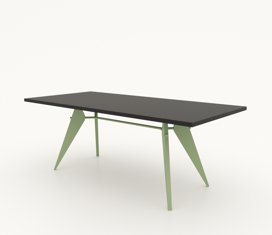 Prouvé Table by 3DArchive | 3DOcean