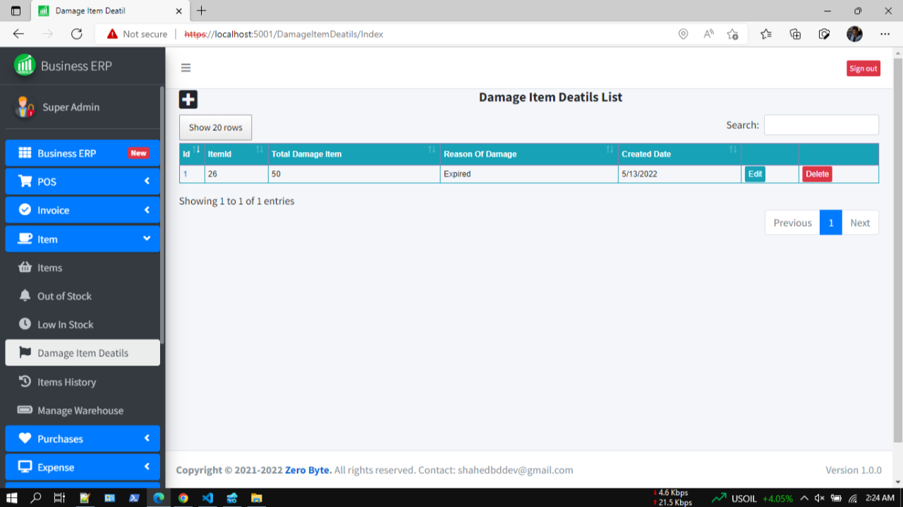 Business ERP Solution/Product/POS/Company Management by shaheddev ...