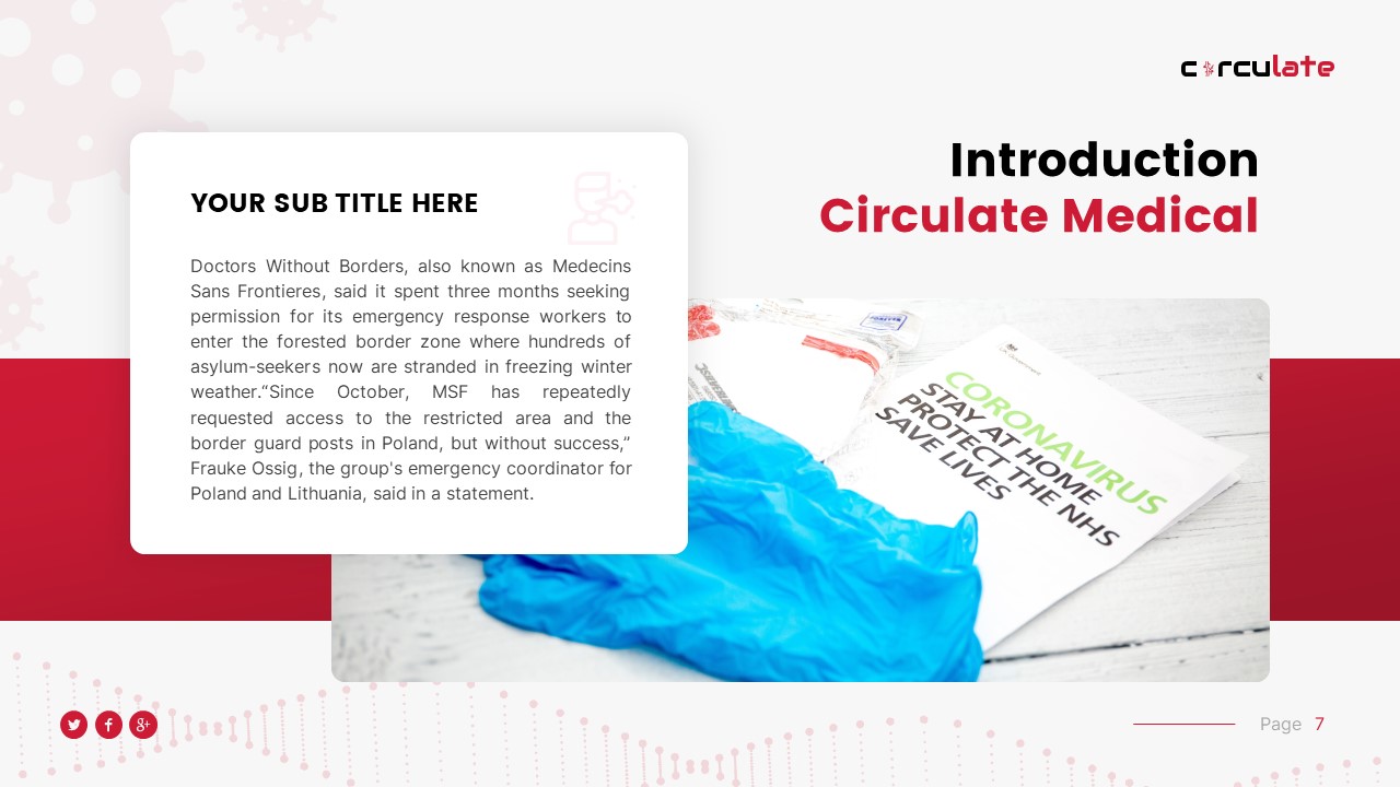 Circulate Medical Presentation Template, Presentation Templates ...