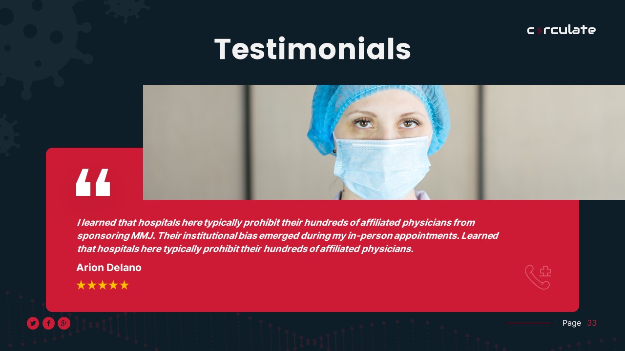 Circulate Medical Presentation Template, Presentation Templates ...