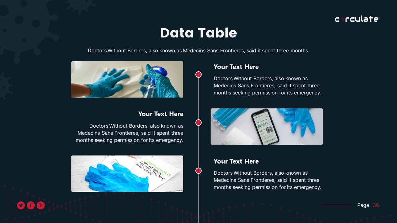 Circulate Medical Presentation Template, Presentation Templates ...