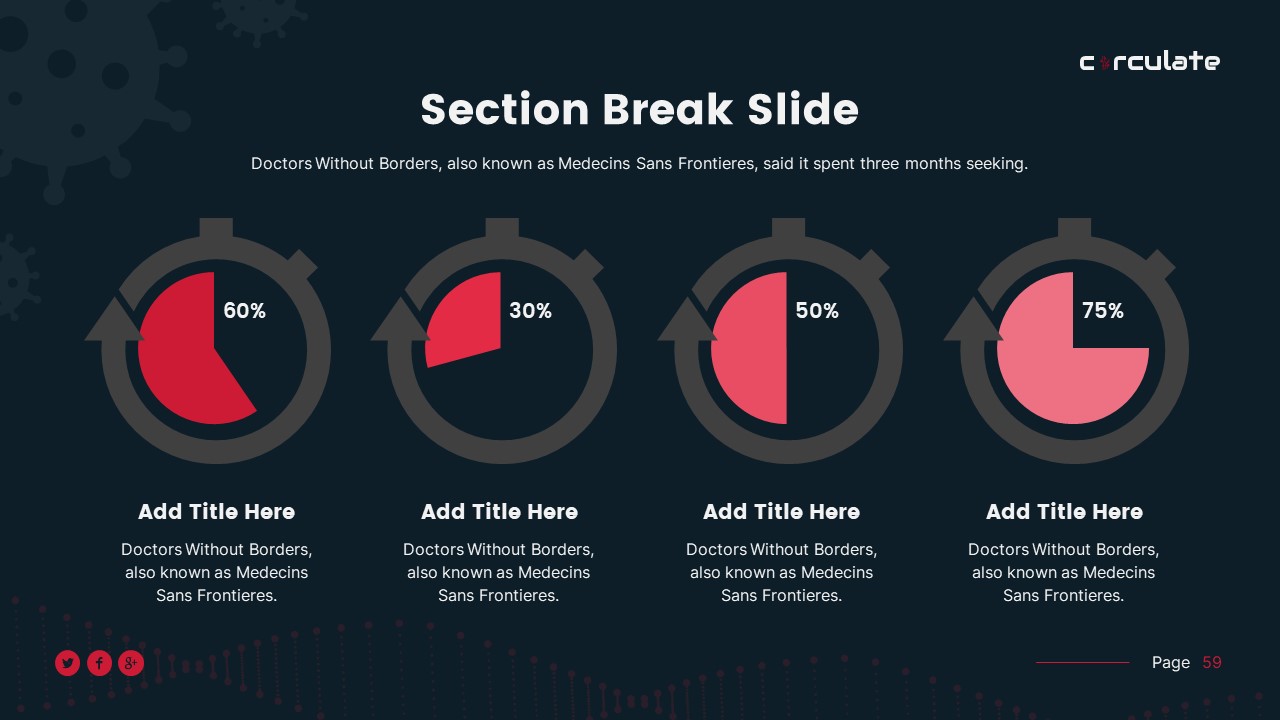 Circulate Medical Presentation Template, Presentation Templates ...