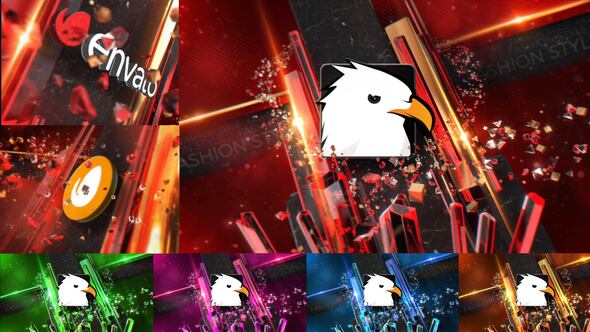 CRYSTAL LOGO PACK, After Effects Project Files | VideoHive
