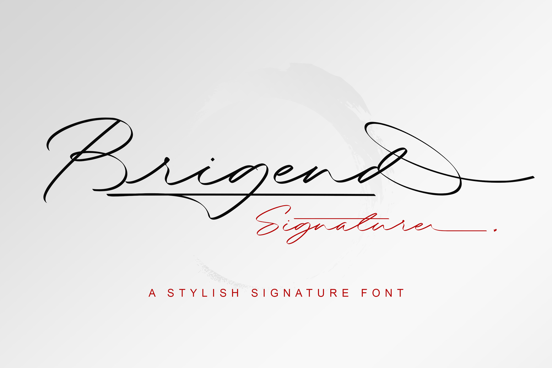 Brigend Signature, Fonts | GraphicRiver