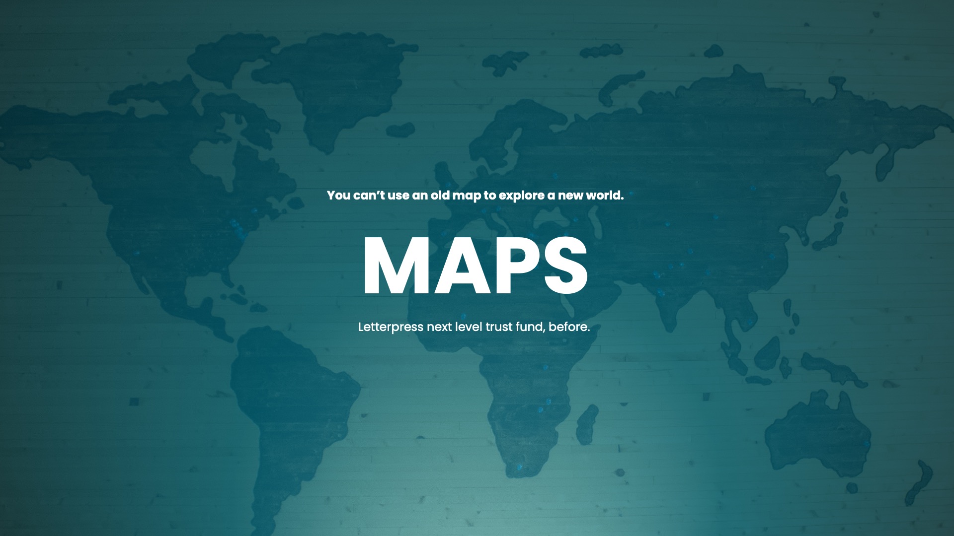 MAPS - PowerPoint Infographics Slides, Presentation Templates ...