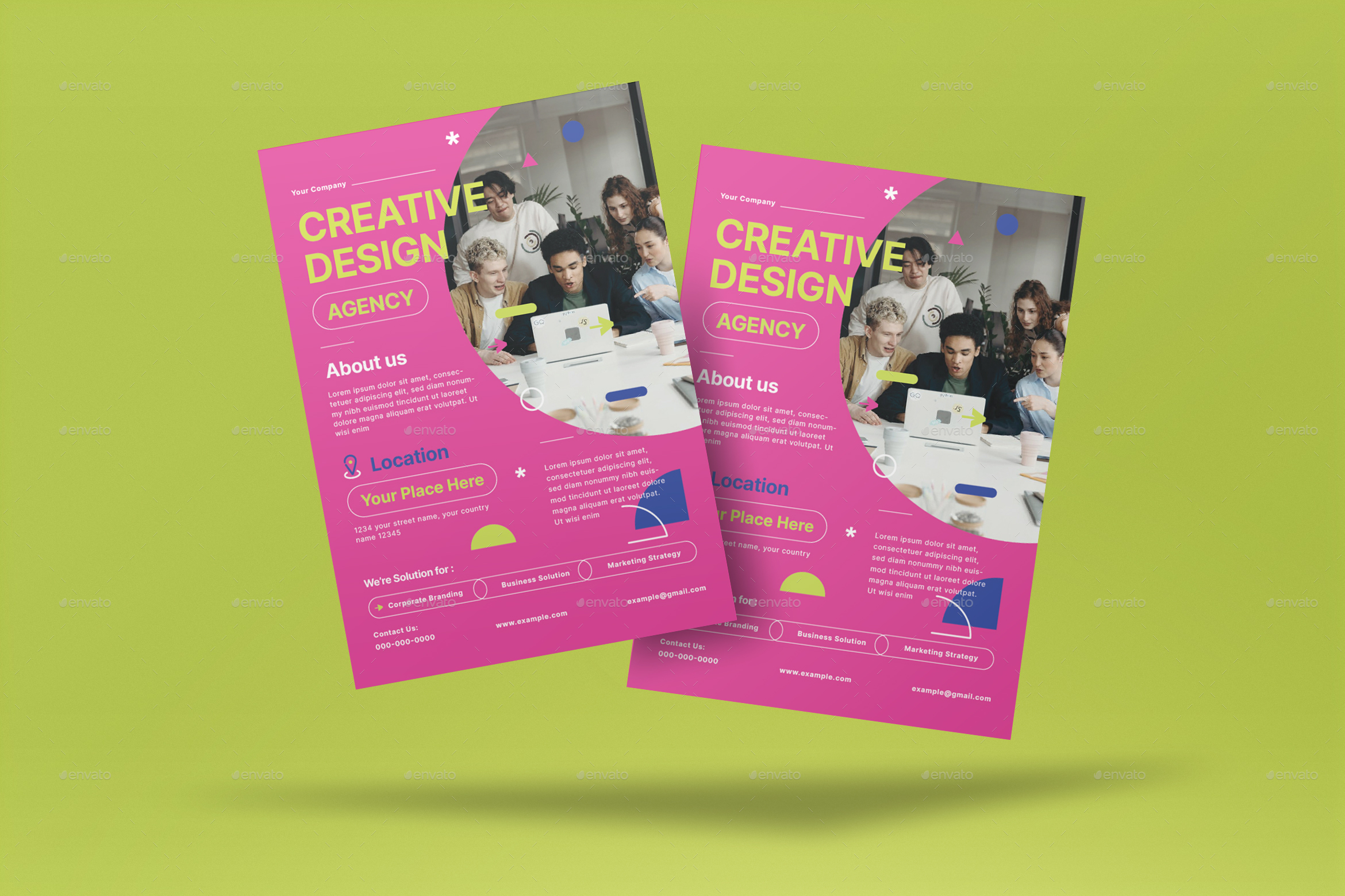 Creative Agency Flyer by Graphicapital | GraphicRiver