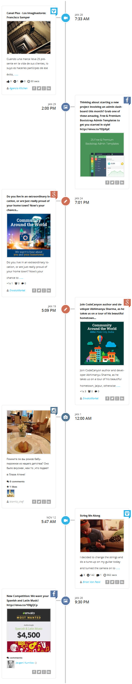 PHP Social Stream by axentmedia | CodeCanyon