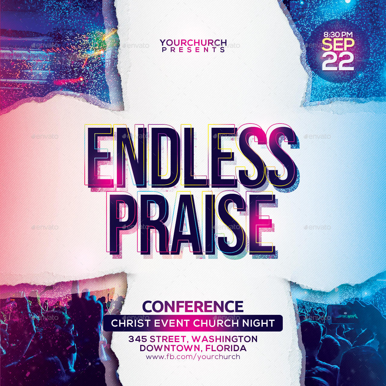 Church Flyer Bundle, Print Templates | GraphicRiver