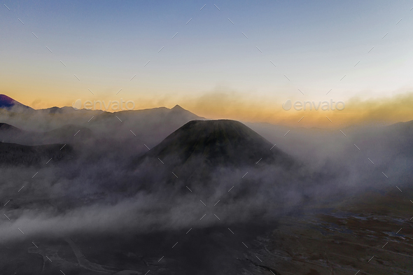 Nature landscape background in Java island, Indonesia Stock Photo by ...