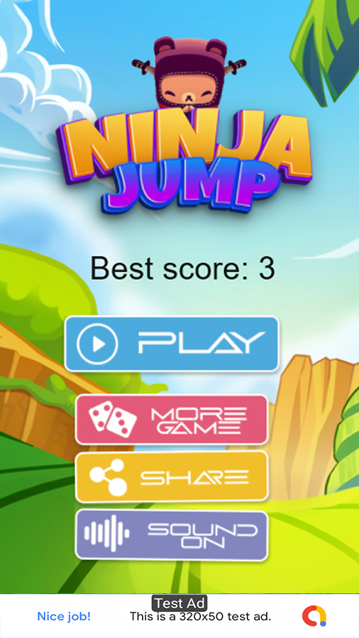 Ninja Jump ( Admob + Android Studio) by monkey-creative | CodeCanyon