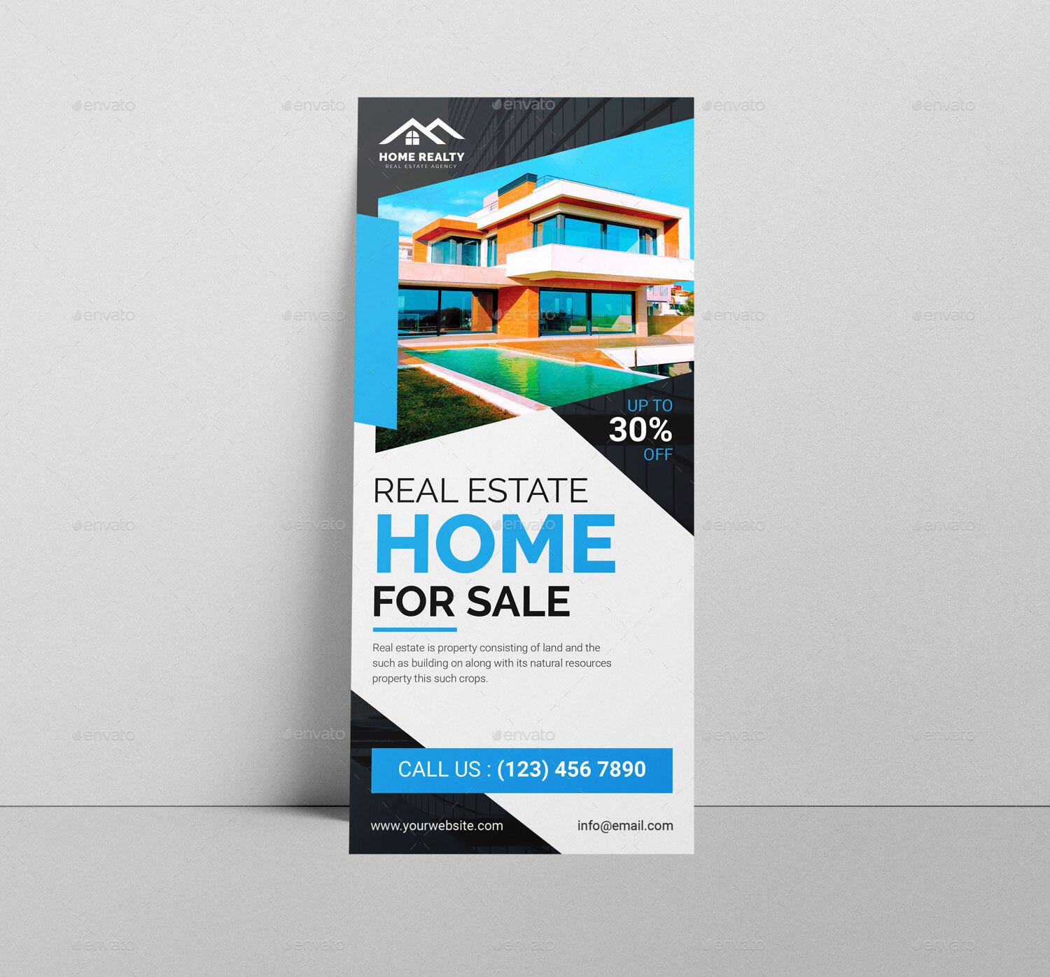 Real Estate Rack Card Design, Print Templates | GraphicRiver