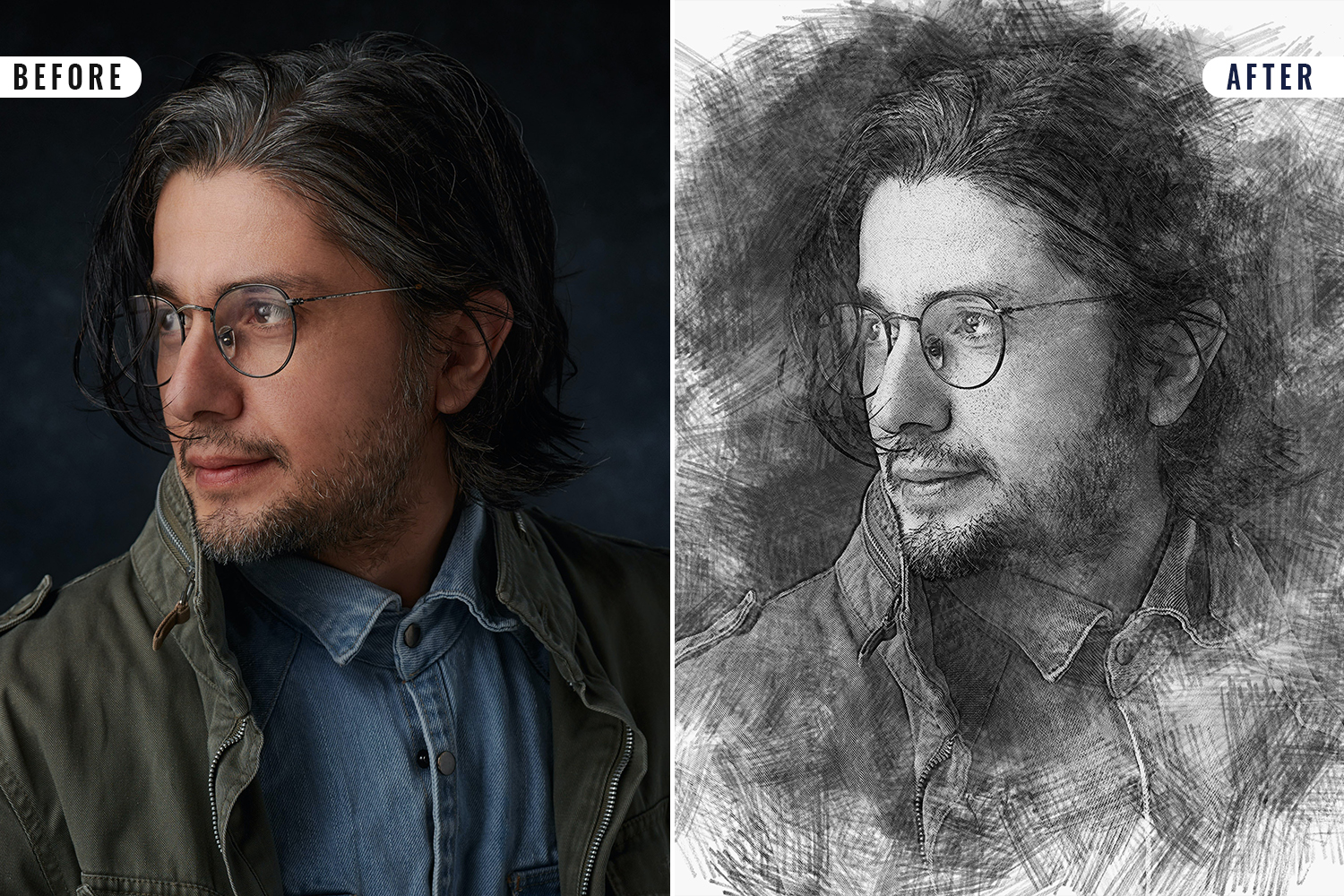 Sketch Effect Photoshop, Add-ons | GraphicRiver