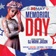 Memorial Day Party Flyer, Print Templates | GraphicRiver