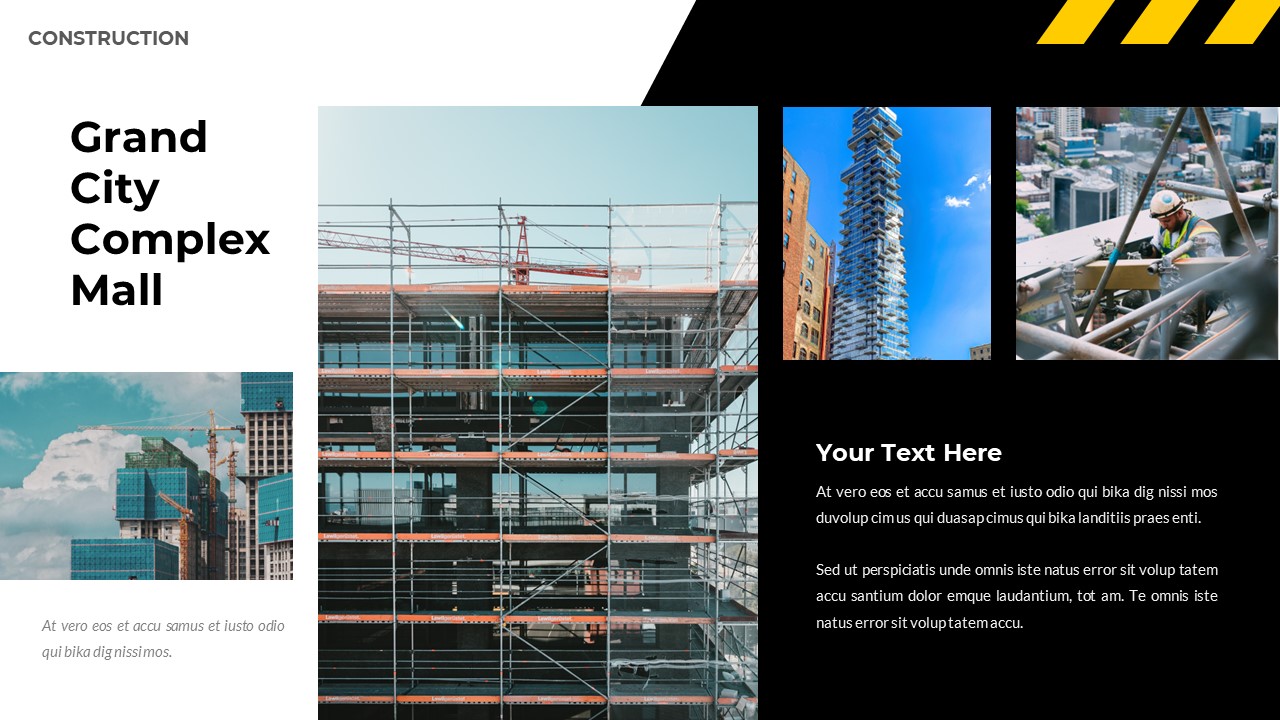 CORE - Construction Building Business Presentation Powerpoint Template ...