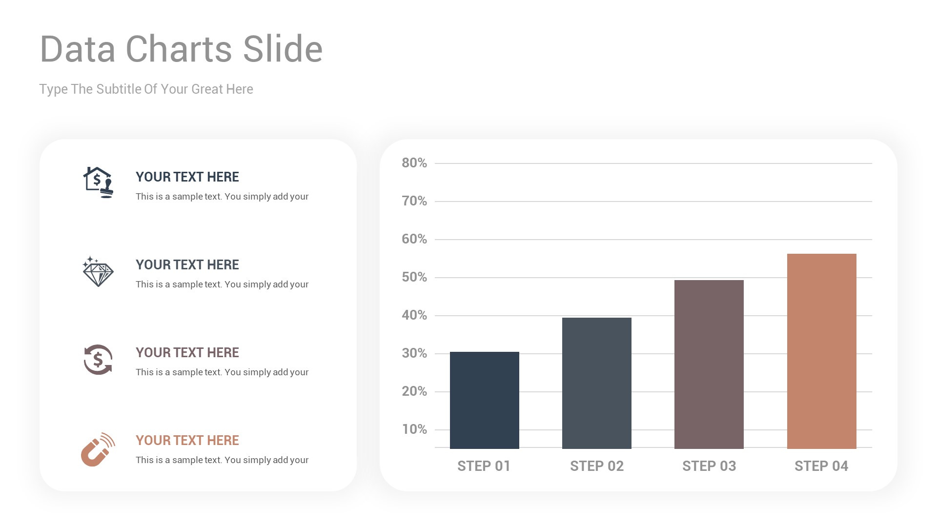 Editable Data Charts Google Slides Presentation Template, Presentation ...