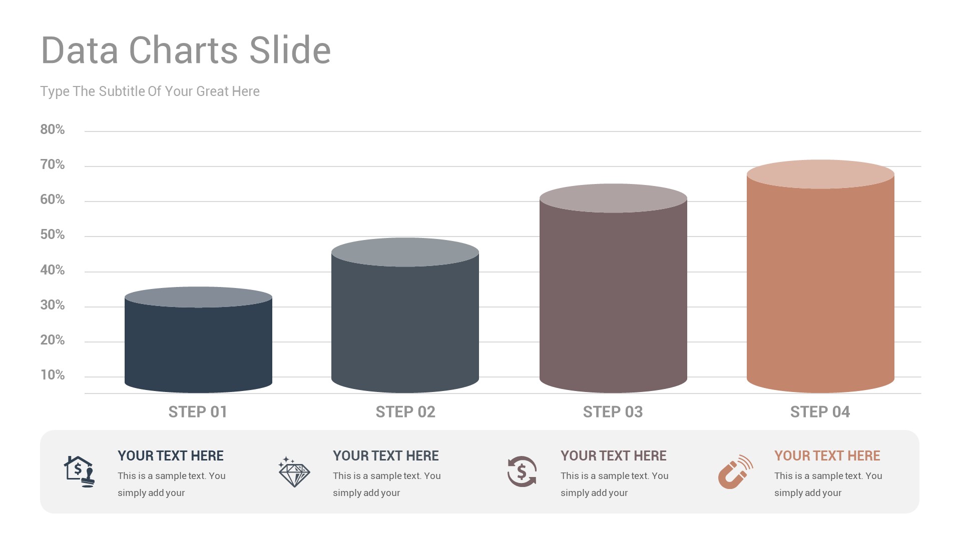 Editable Data Charts Google Slides Presentation Template, Presentation ...