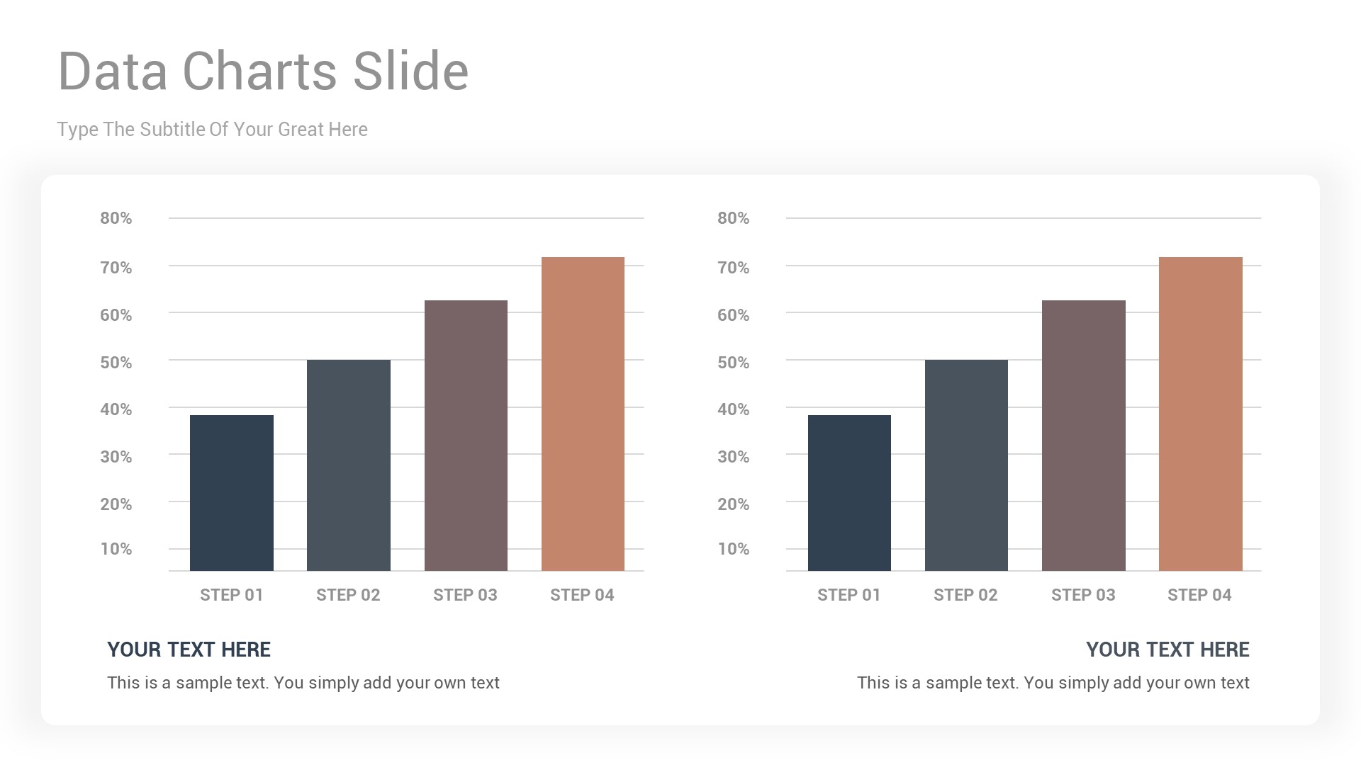 Editable Data Charts Google Slides Presentation Template, Presentation ...