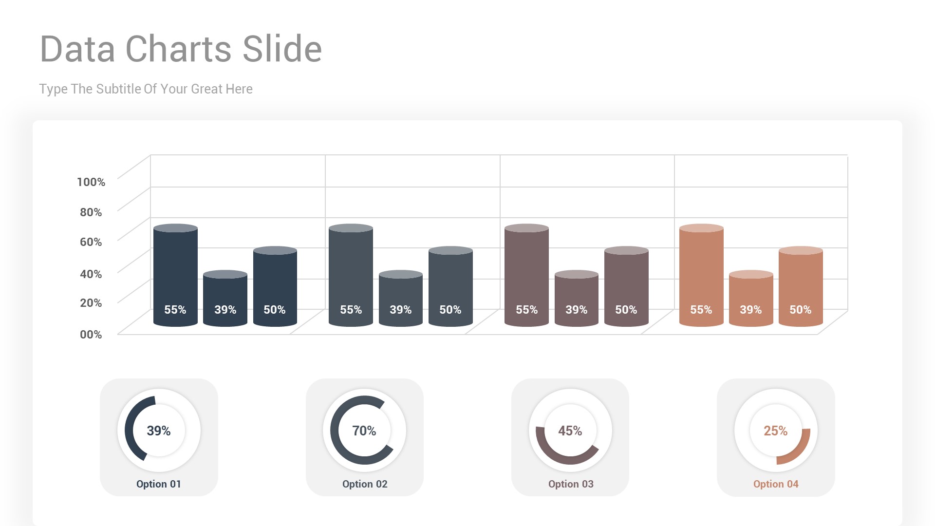 Editable Data Charts Google Slides Presentation Template, Presentation ...
