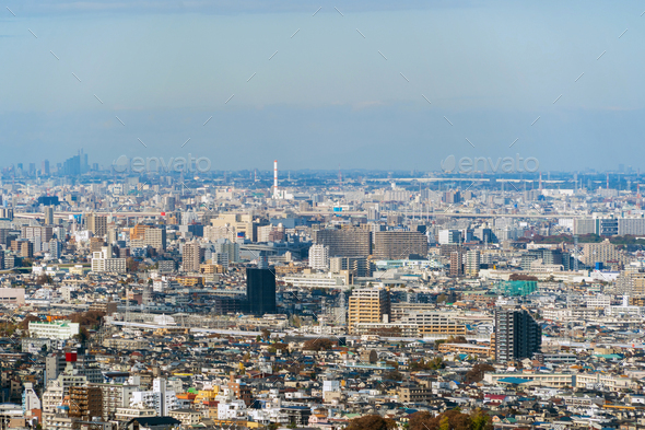 Downtown, urban city in Japan Stock Photo by tampatra | PhotoDune