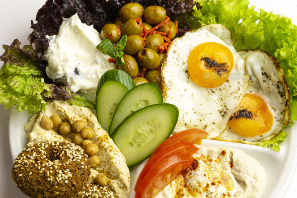 Traditional arabic breakfast Stock Photo by bestproject | PhotoDune