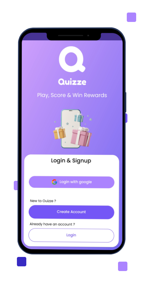 Quizze | Android Quiz App |Android Gaming App | Android Studio Full App + Admin Panel by N_Codes_Lab