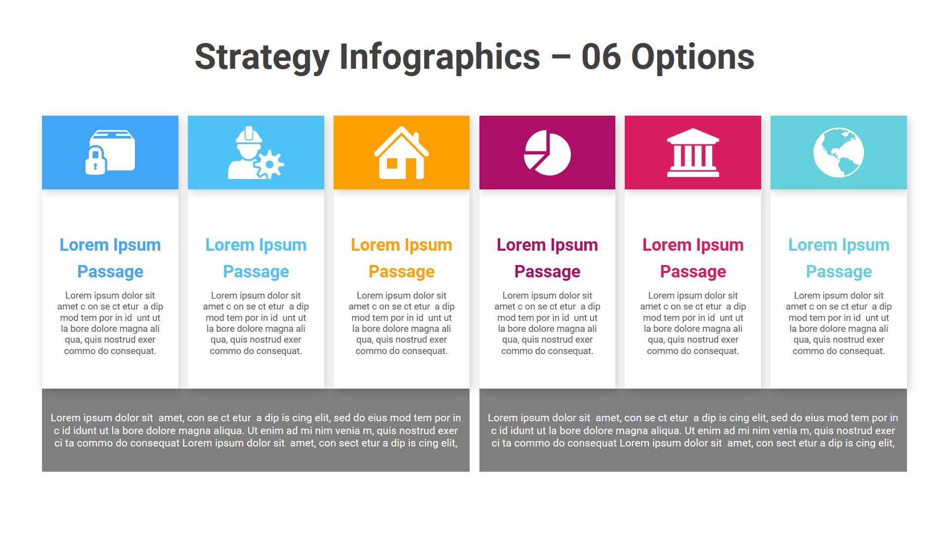 Strategy PowerPoint Infographics Template Diagram, Presentation Templates