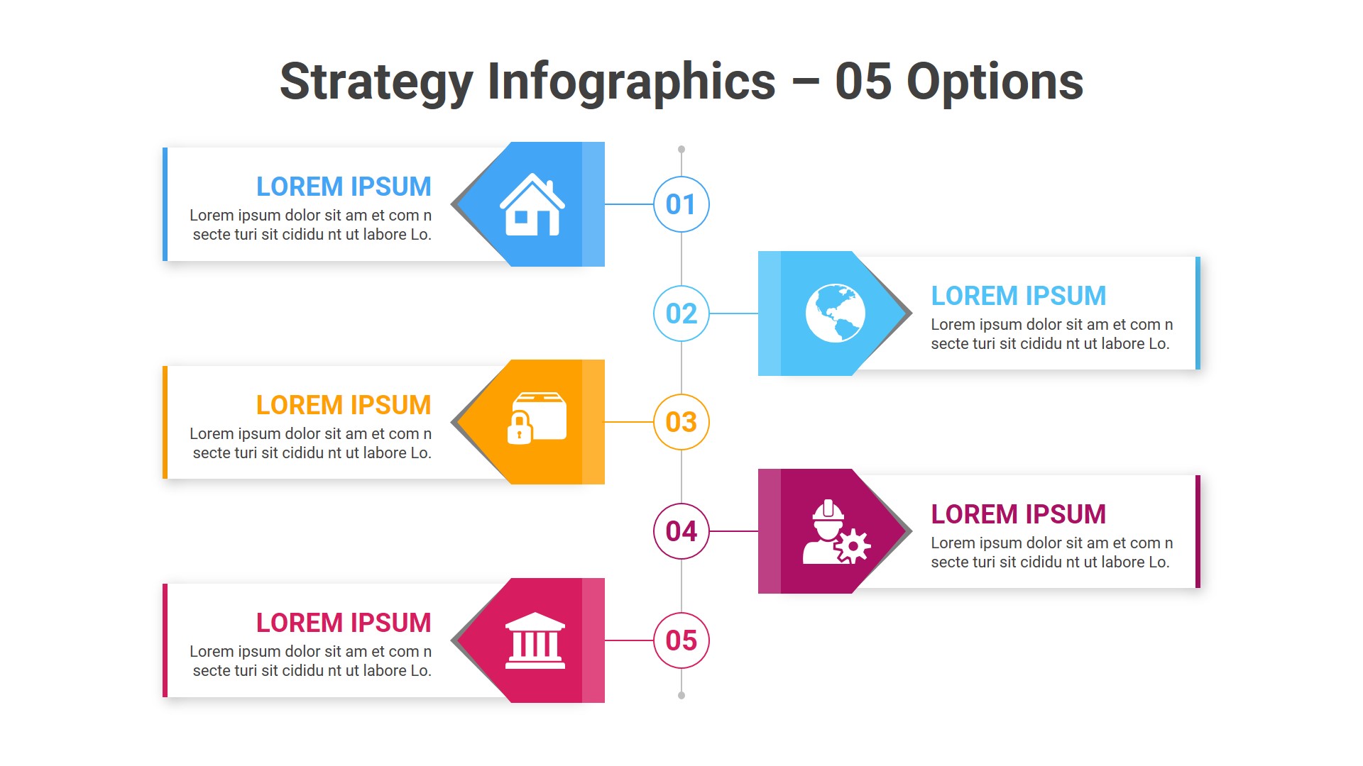 Strategy PowerPoint Infographics Template Diagram, Presentation Templates