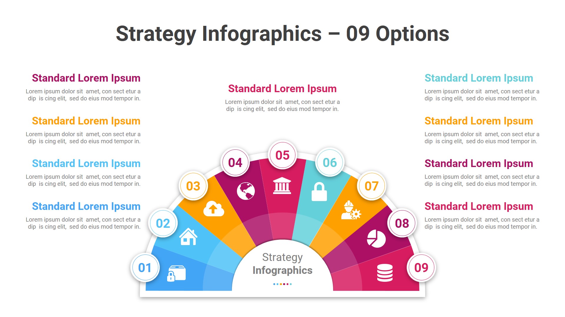 Strategy PowerPoint Infographics Template Diagram, Presentation Templates