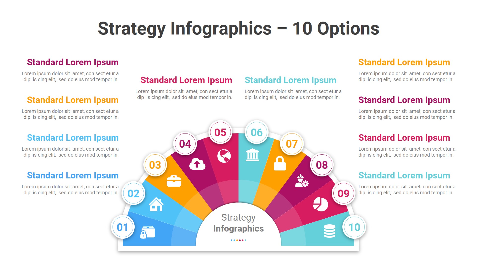 Strategy PowerPoint Infographics Template Diagram, Presentation Templates