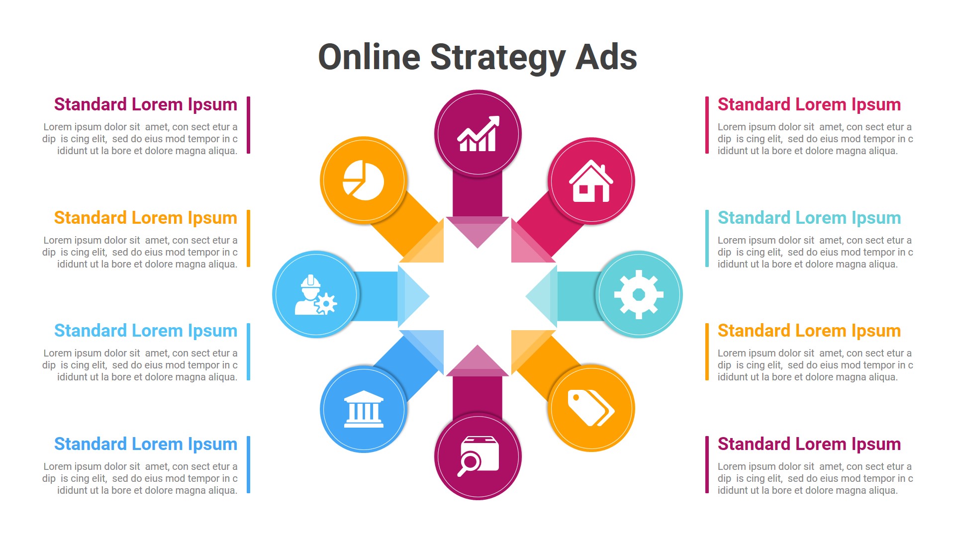Strategy PowerPoint Infographics Template Diagram, Presentation Templates