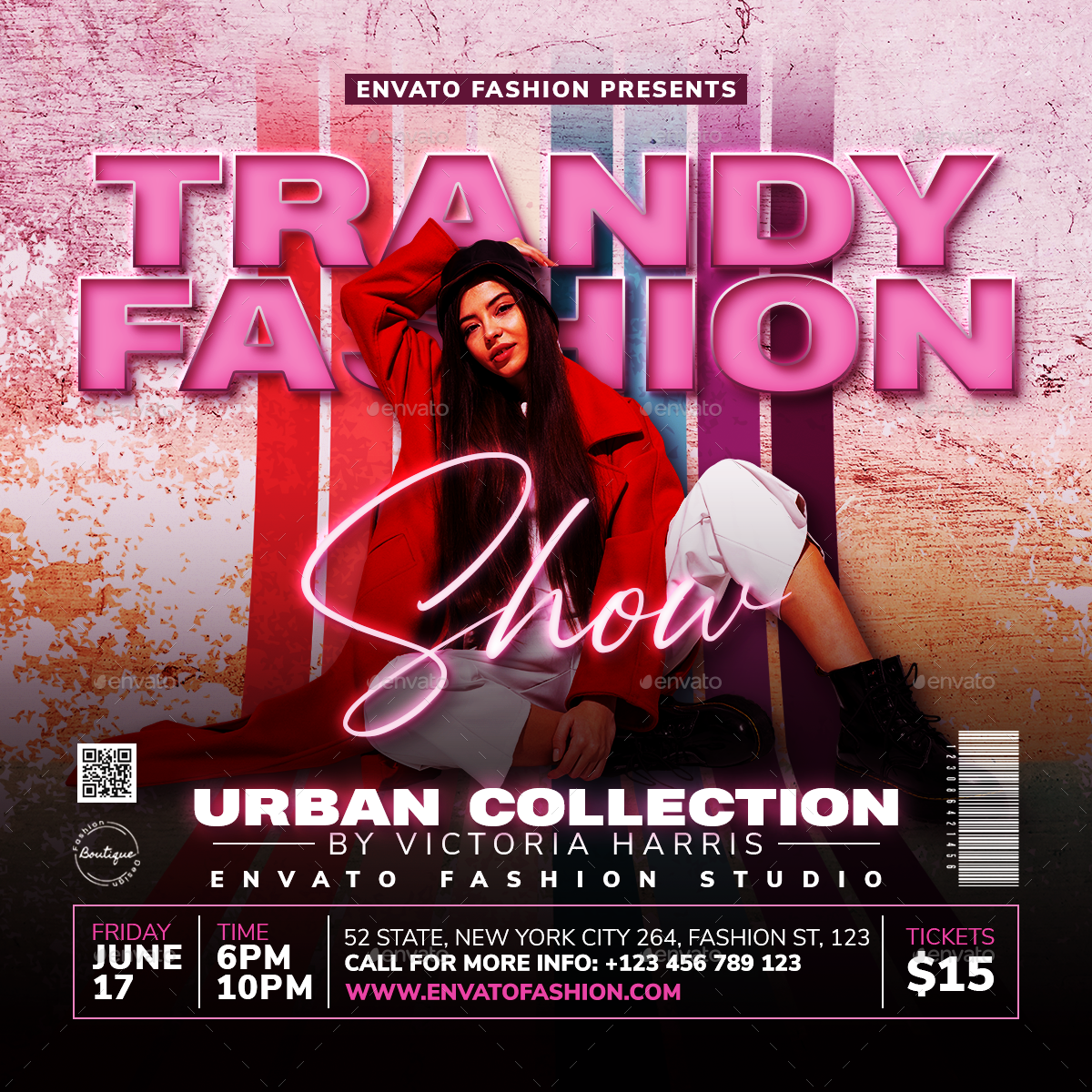 Fashion Show Flyer | Special Event, Print Templates | GraphicRiver