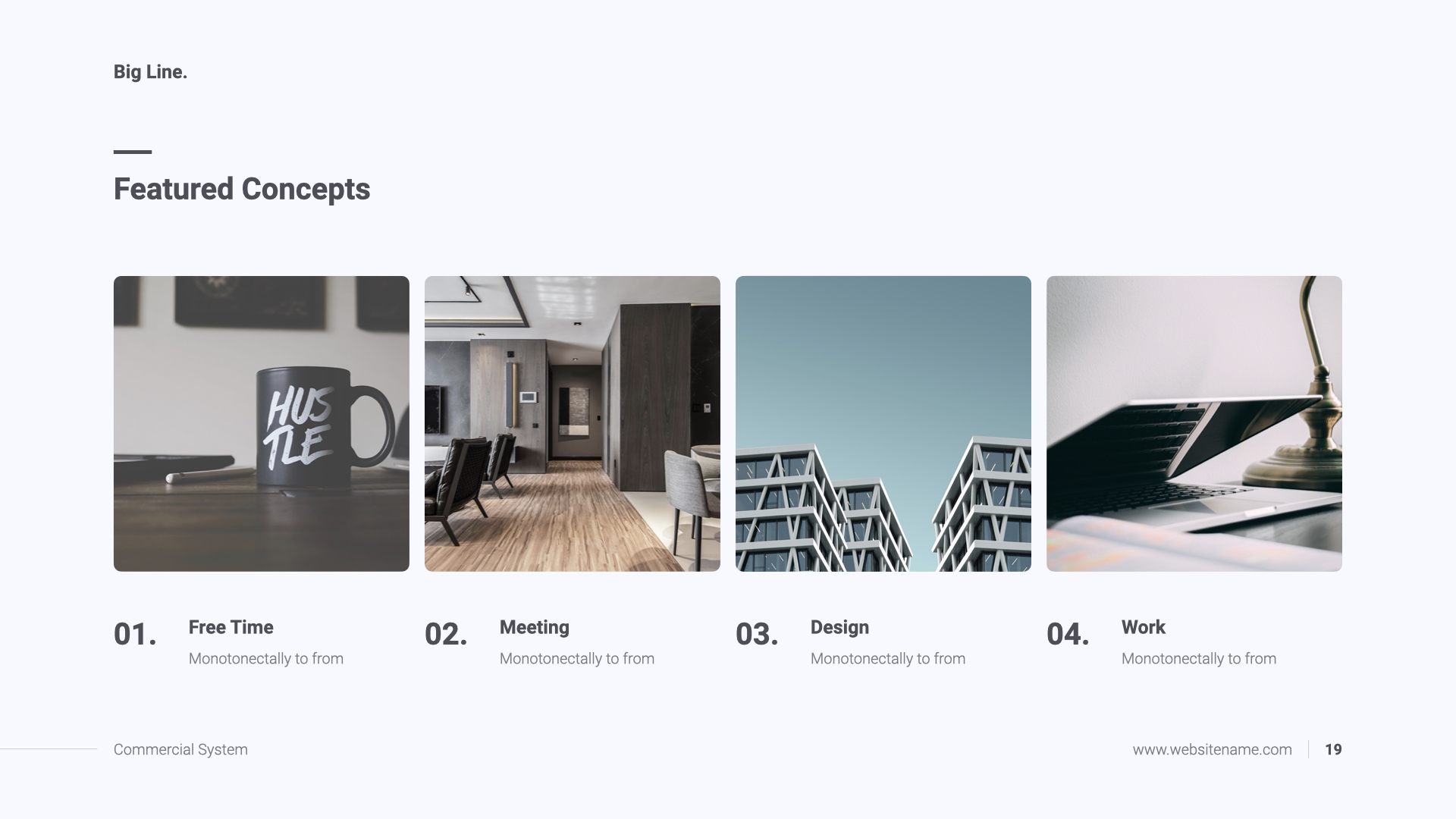 Big Line Business Google Slides Template by SimpleSmart | GraphicRiver