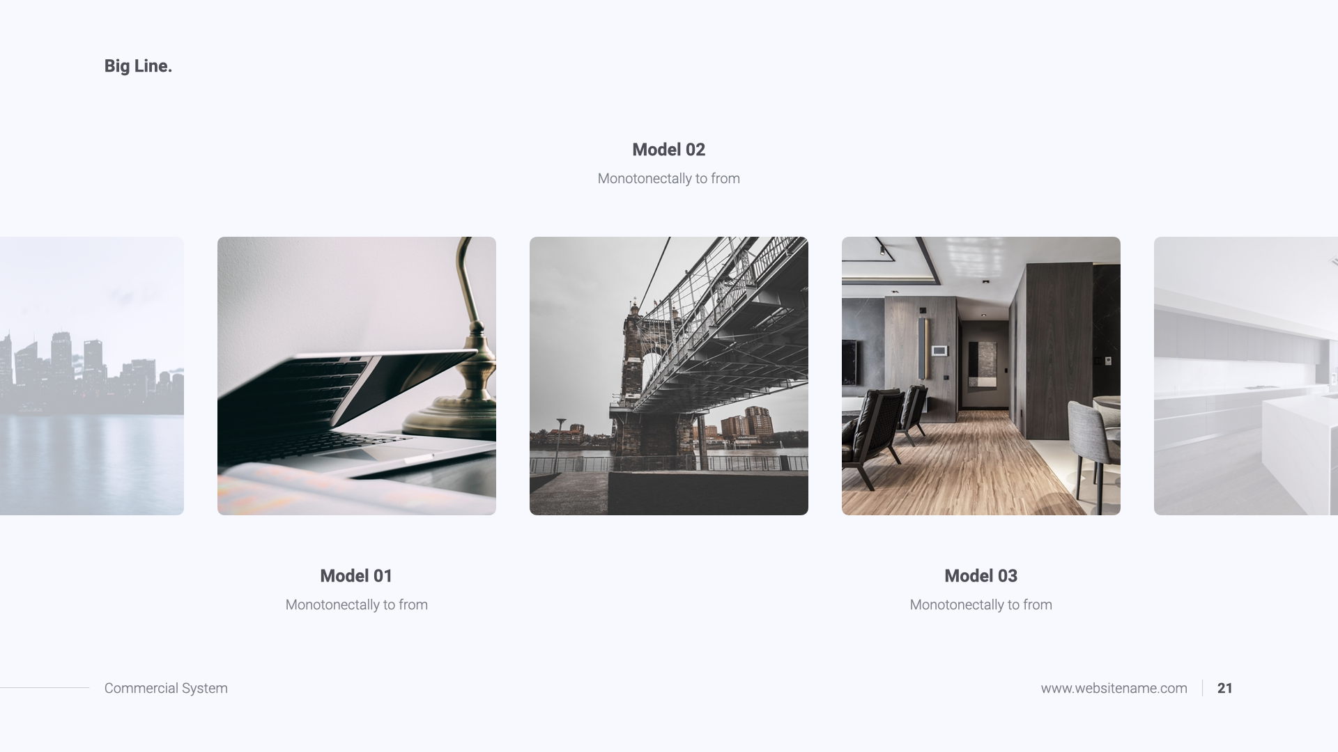 Big Line Business Google Slides Template, Presentation Templates ...