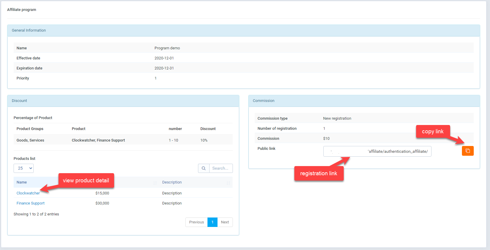 Affiliate Management module for Perfex CRM by GreenTech_Solutions ...