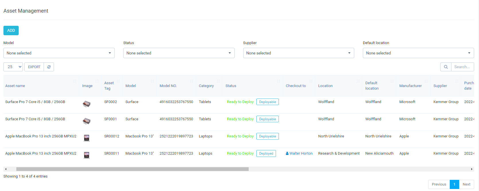 Fixed Equipment Management module for Perfex CRM by GreenTech_Solutions