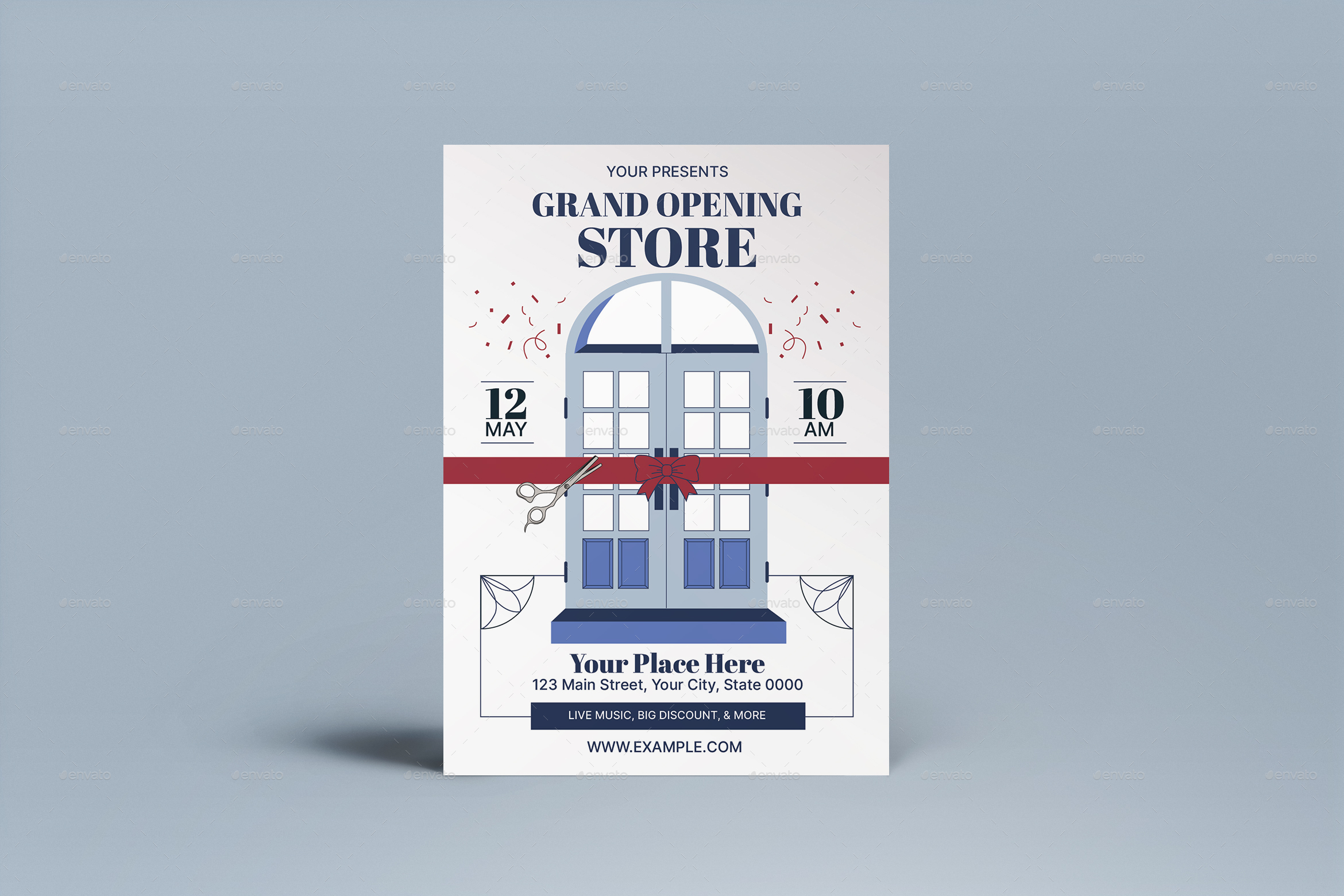 Grand Opening Store Flyer, Print Templates | GraphicRiver